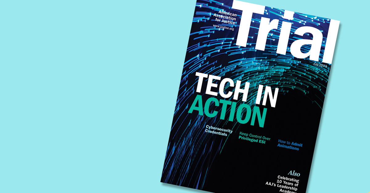 Trial Magazine | AAJ